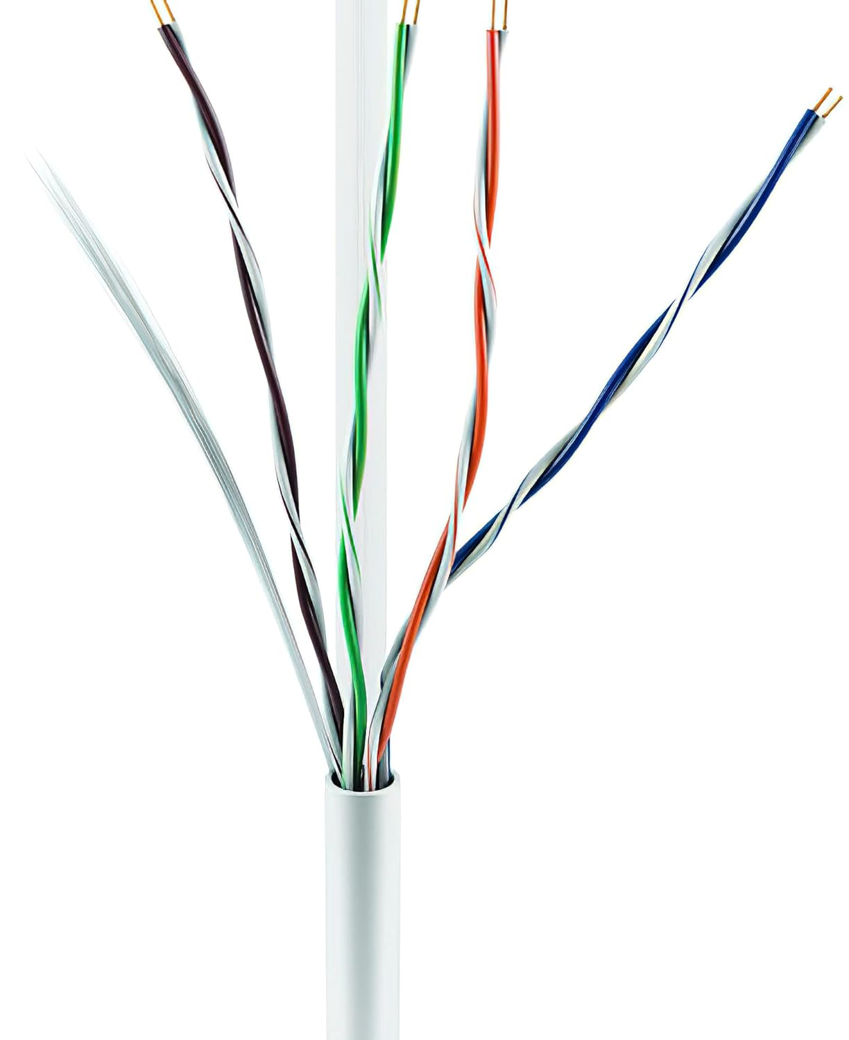 ADI PRO 0E-CAT6RWHP CAT6+ Riser Cable, White, 1000 Feet - Walmart.com