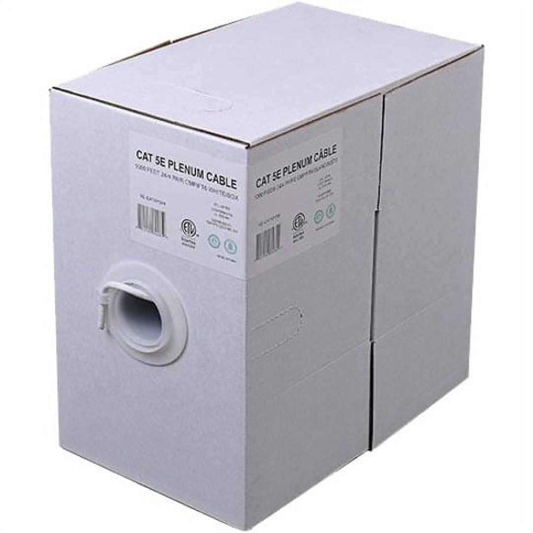 ADI CAT 5 24/4 UTP Plenum 1000ft. Cable Box - Walmart.com