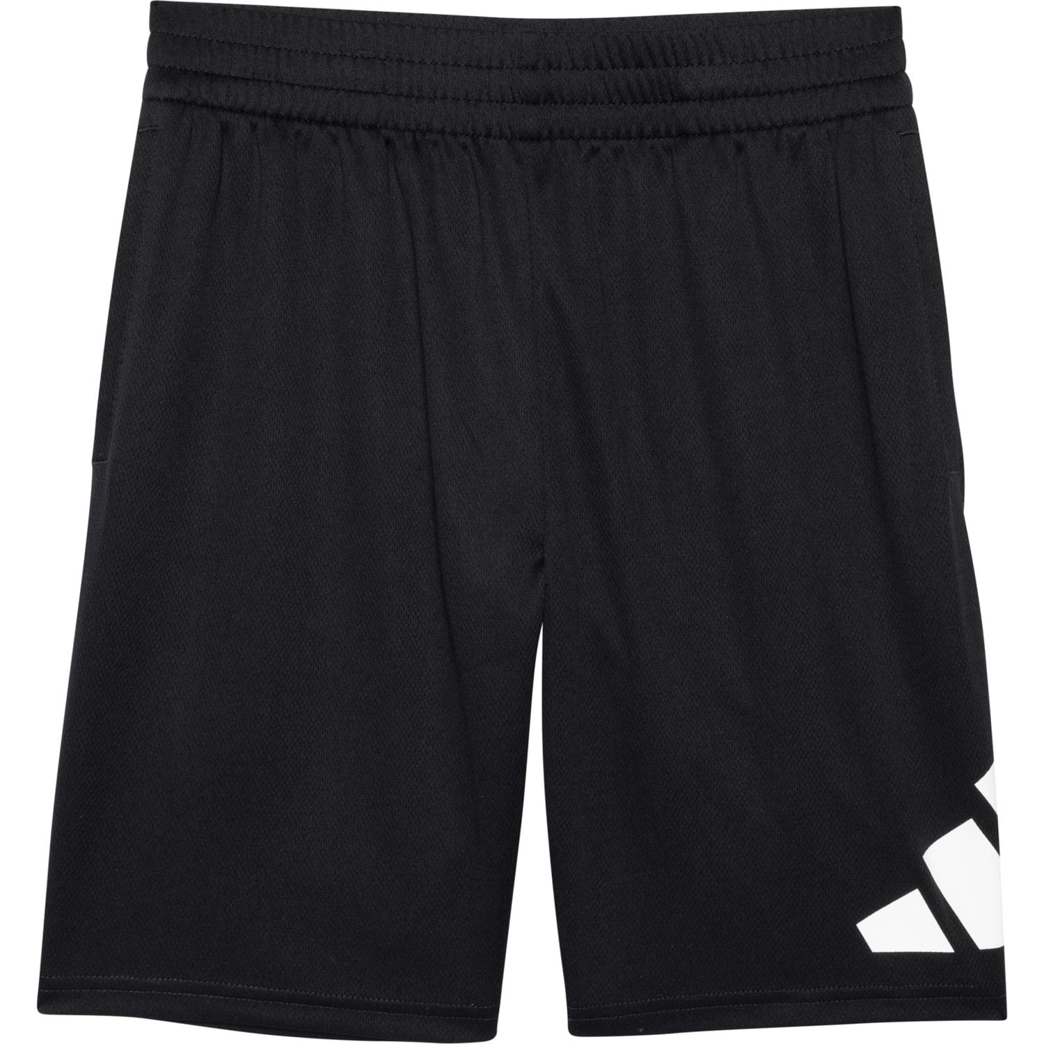 ADIDAS BOYS SHORTS - 253 SOLID BLACK SIDE - MEDIUM 10 12 - BASKETBALL ...