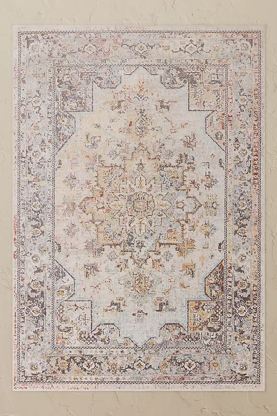 ADIL RUGS Flores Ester Classic Persian Medallion Rug For Living Room ...