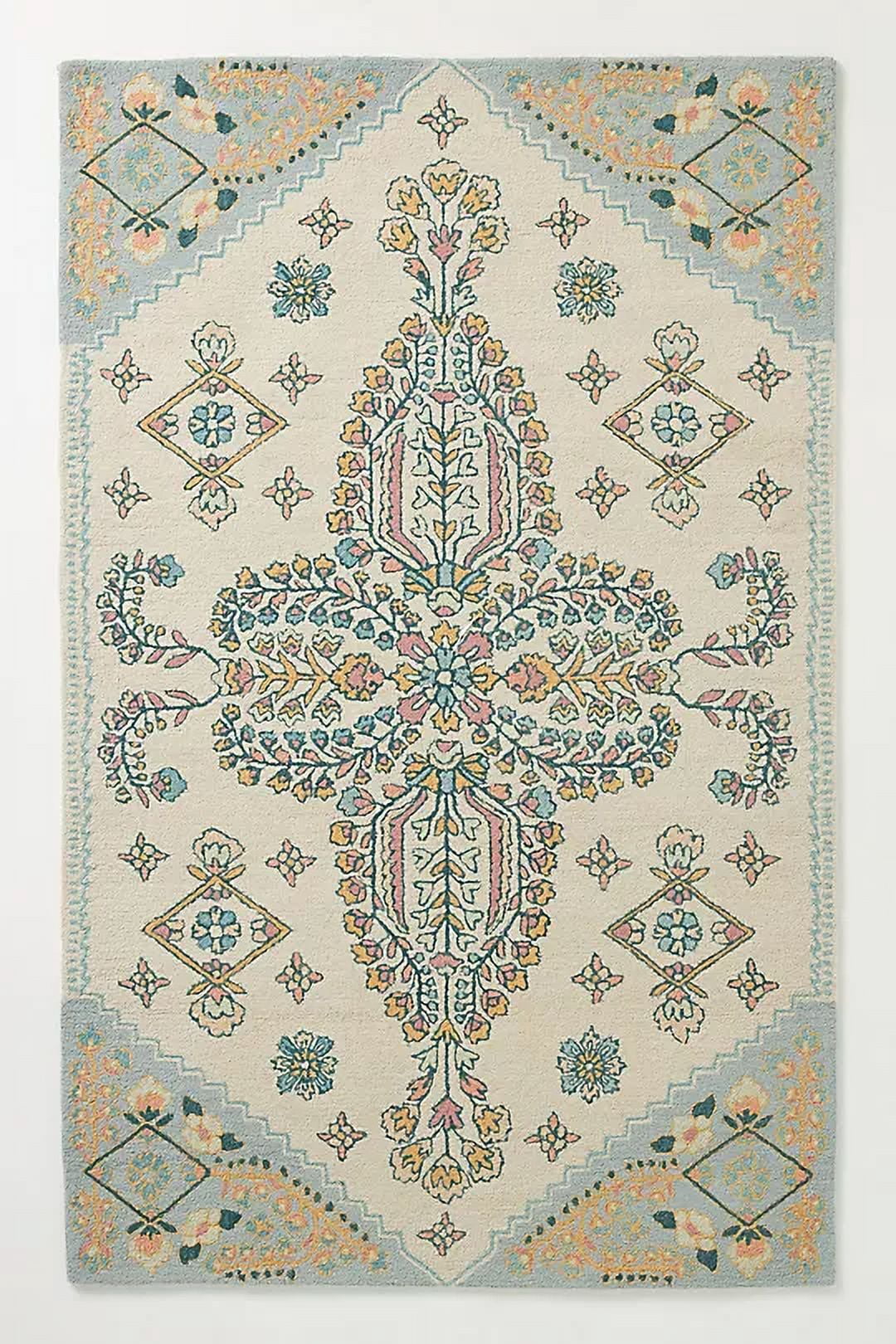 ADIL RUGS Hand-Tufted Carolina Wool Area Rugs For Living Room, Dining ...