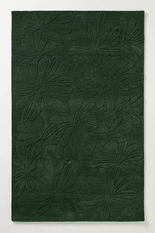 ADIL RUGS Hand-Tufted Sculpted Daisy Wool Area Rugs For Living Room ...