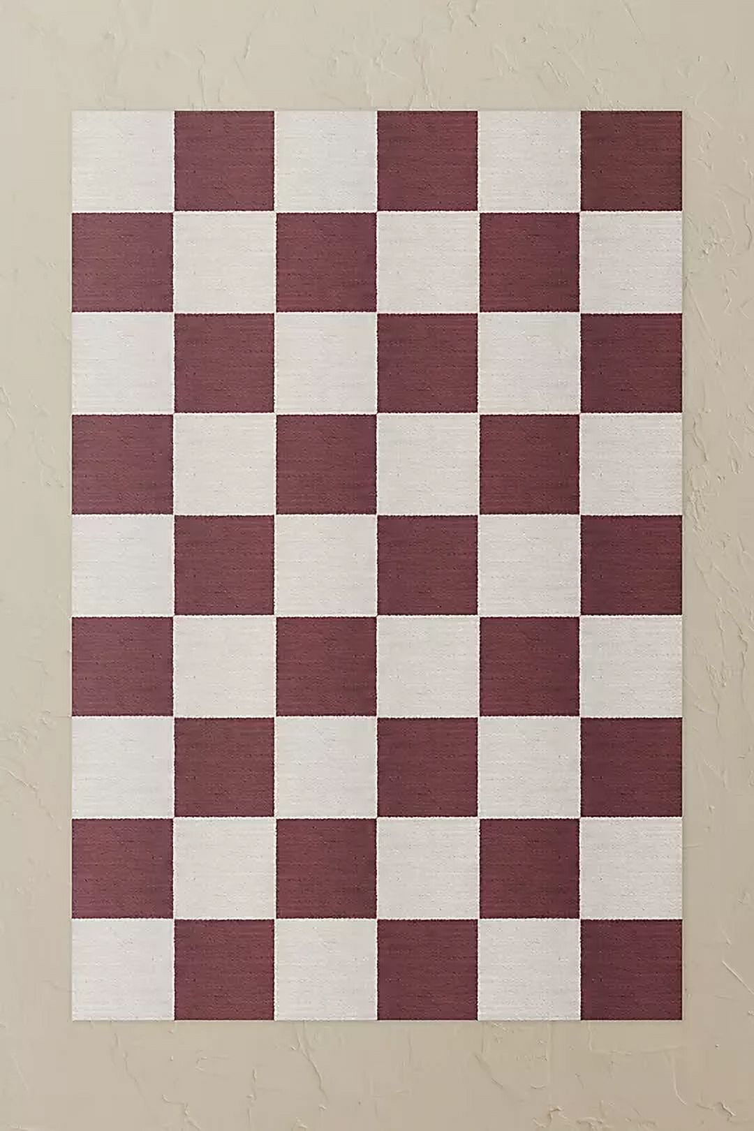 ADIL RUGS Hand Woven Chess Wool Checkered Area Rugs For Living Room ...