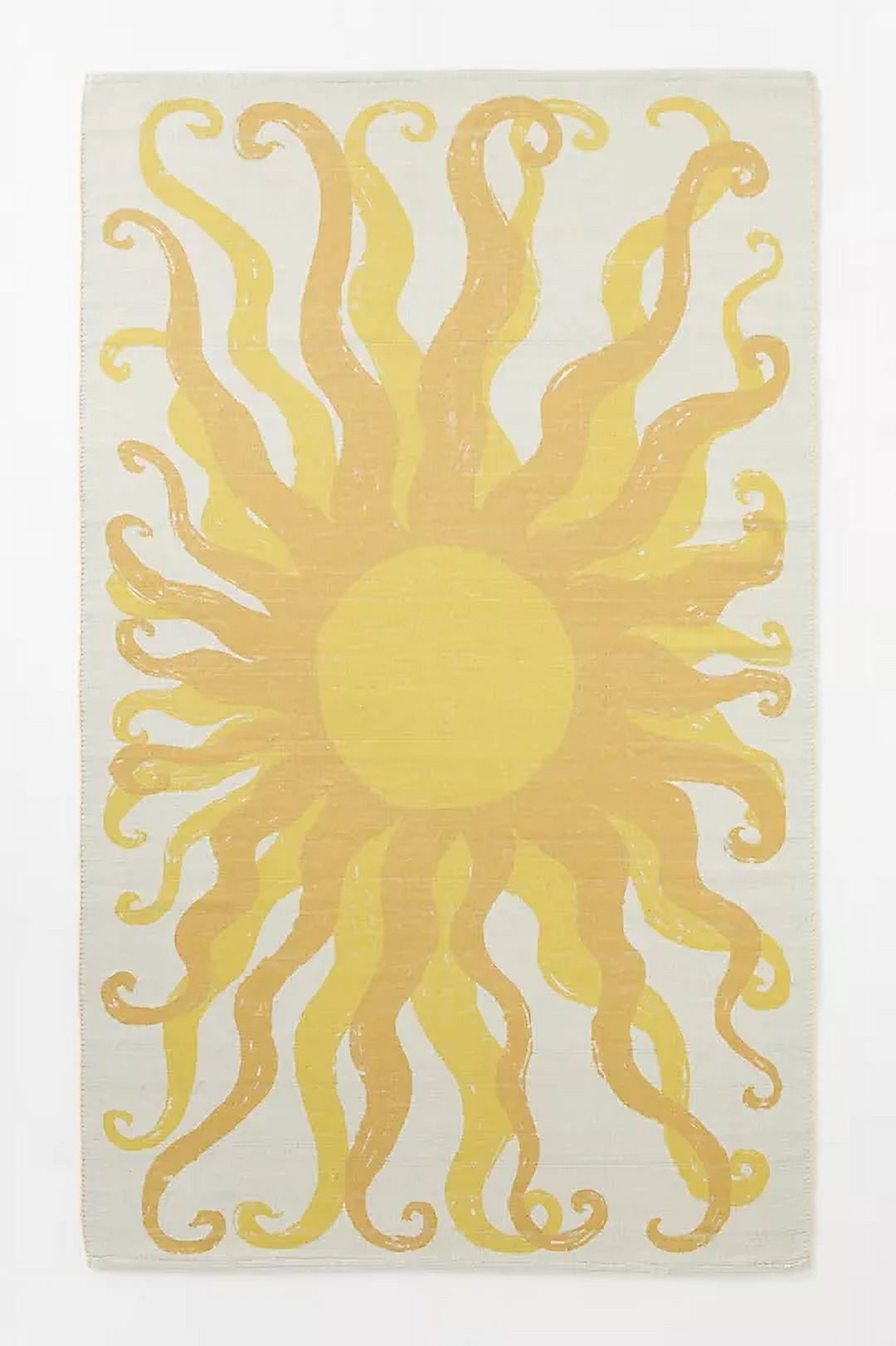 ADIL RUGS Polyester Printed Flatwoven Indoor/Outdoor Sun Area Rugs For ...