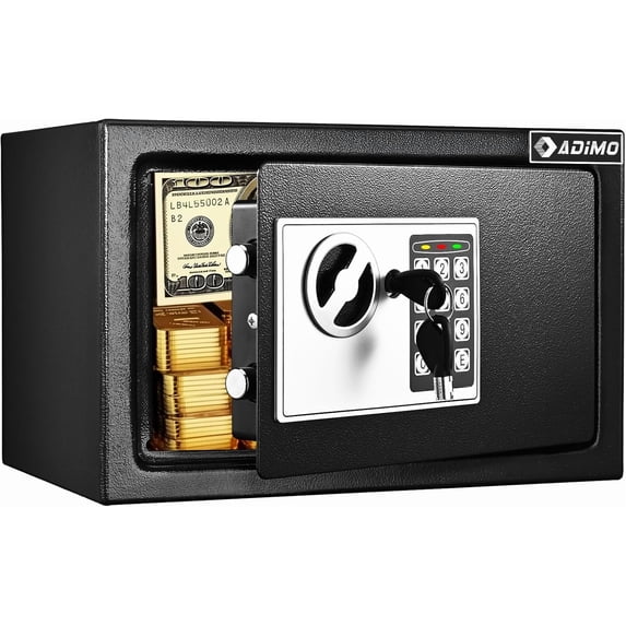 ADIMO Safe Box for College Dorm Room with Fireproof Waterproof Bag ...