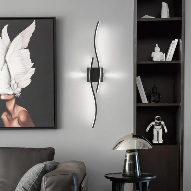 ADISUN LED Wall Sconce for Bathroom, Bedroom, Living Room, Hallway ...