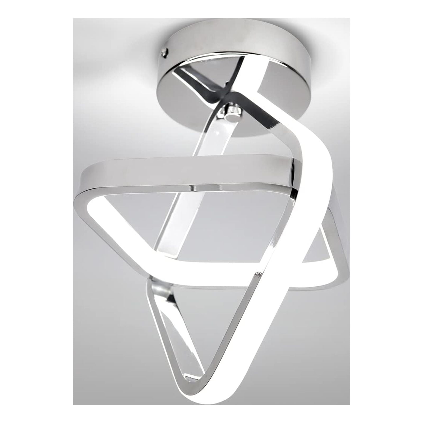 ADISUN Modern Led Ceiling Light Square Ceiling Lamp Fixures Cool White ...