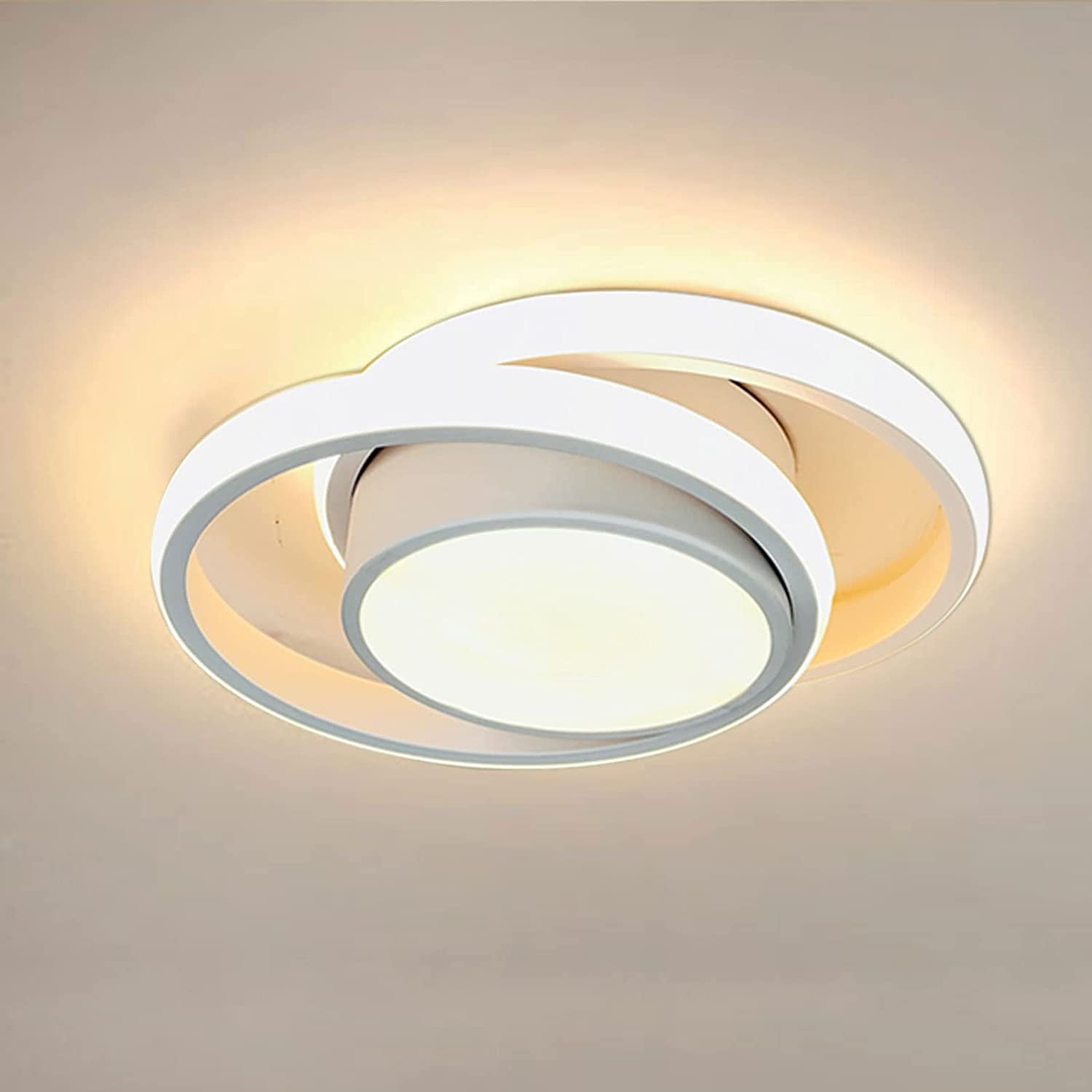 ADISUN Modern Led Ceiling Lights, Small Round Led Flush Mount Ceiling ...