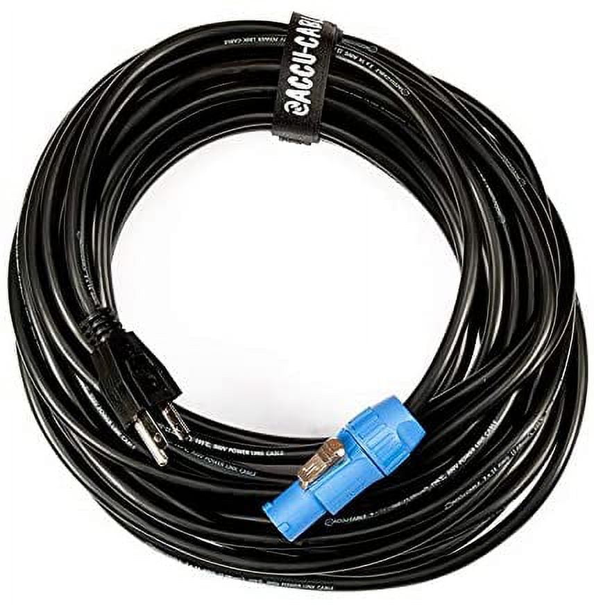 ADJ 50FT Seetronic Powerlocking Main Power Cable [SMPC50] - Walmart.com