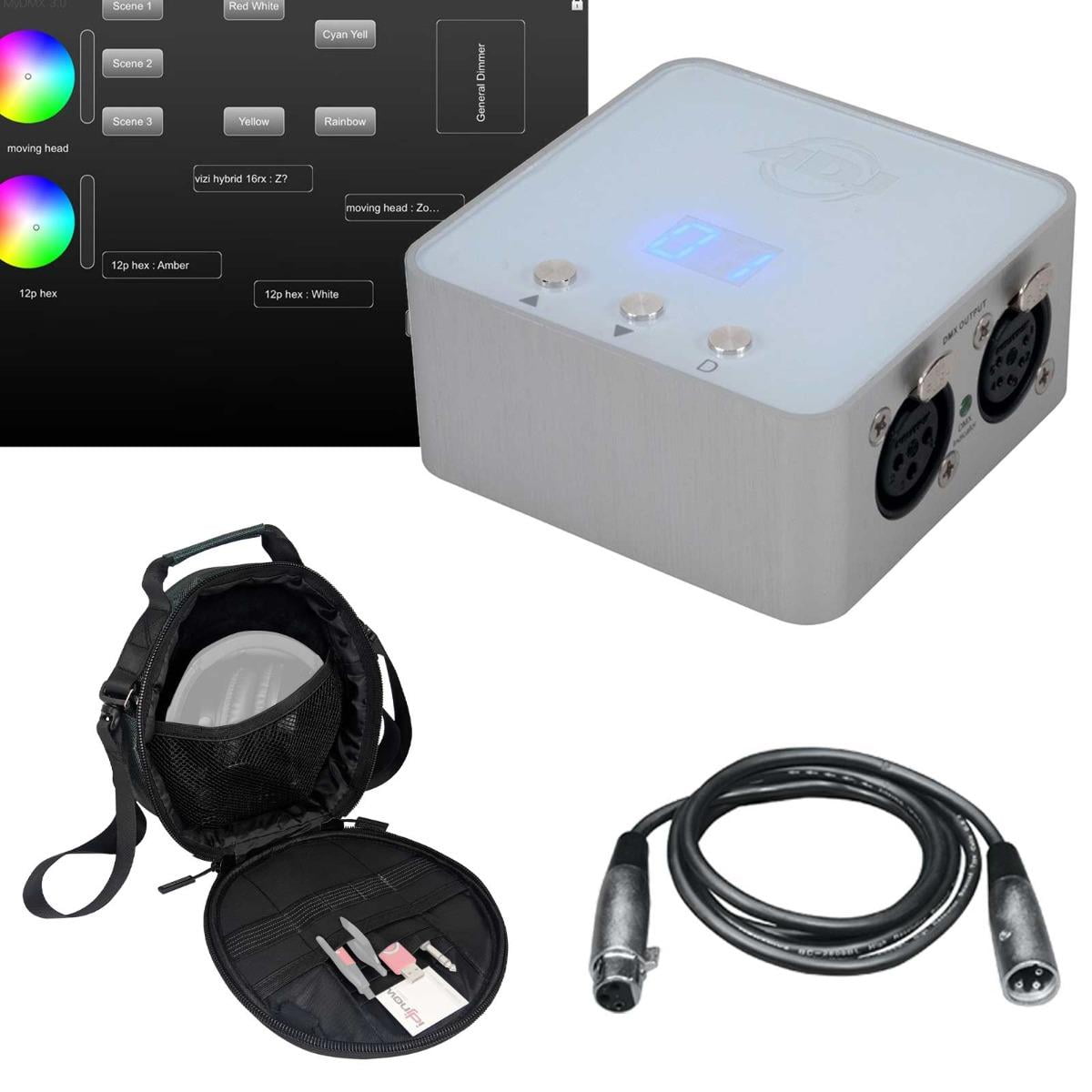 ADJ MyDmx 3.0 DMX Lighting Software and USB-DMX Interface Package ...