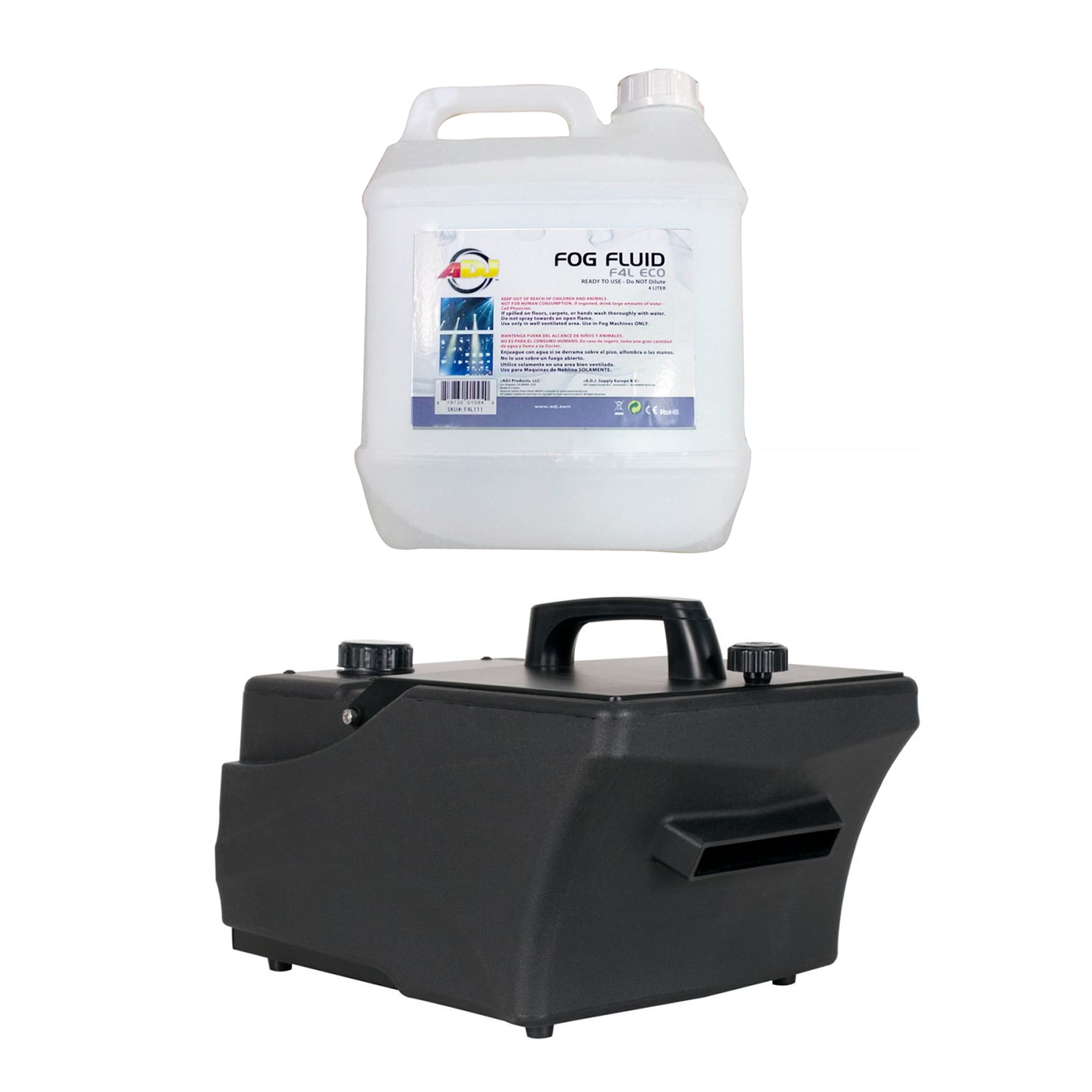 ADJ Products Entour Chill 800W Fog Machine w/ Timer & Fog Liquid, 4L - Walmart.com