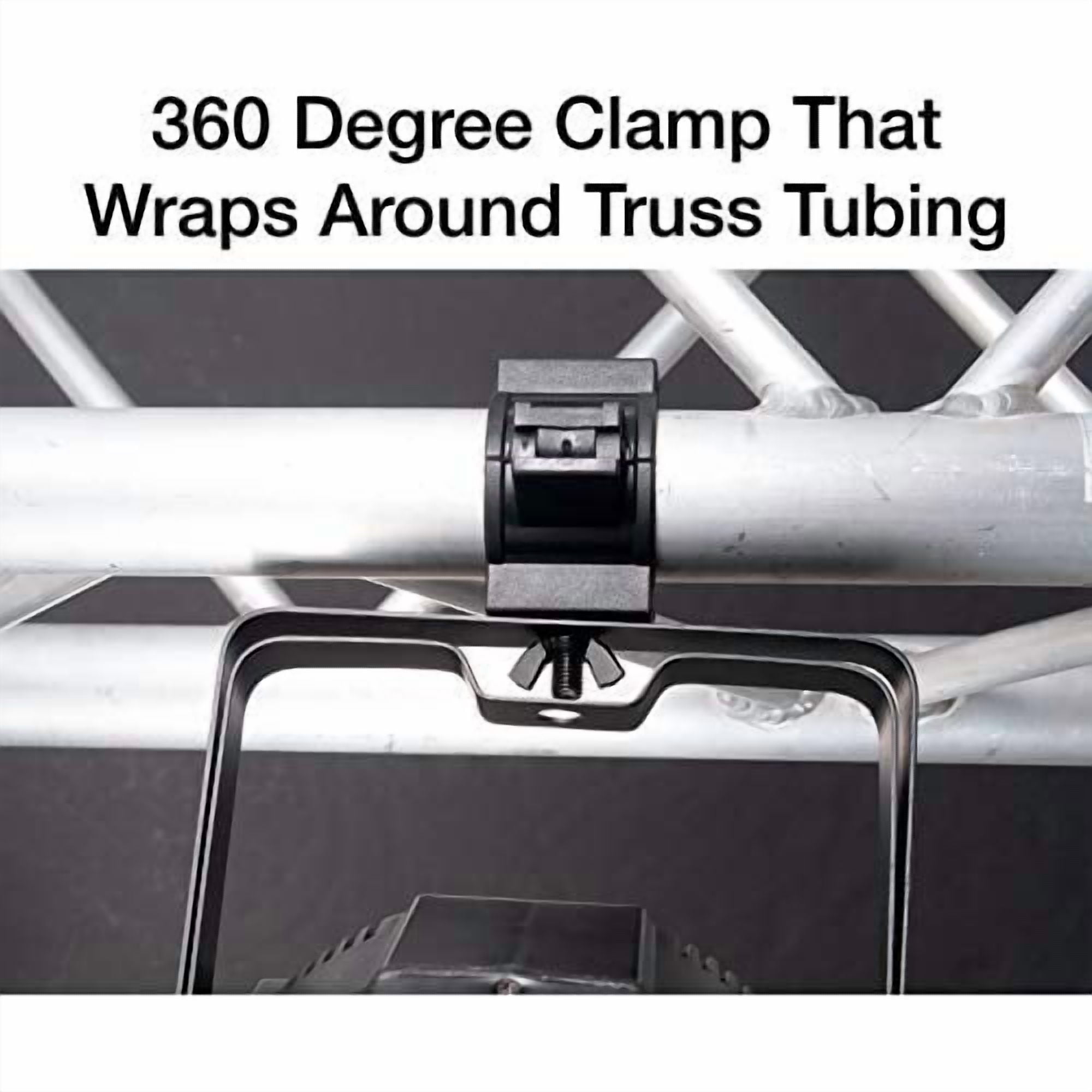 ADJ Products O-clamp 1.5 1.5-Inch Plastic o Clamp 360 Degree Wrap ...