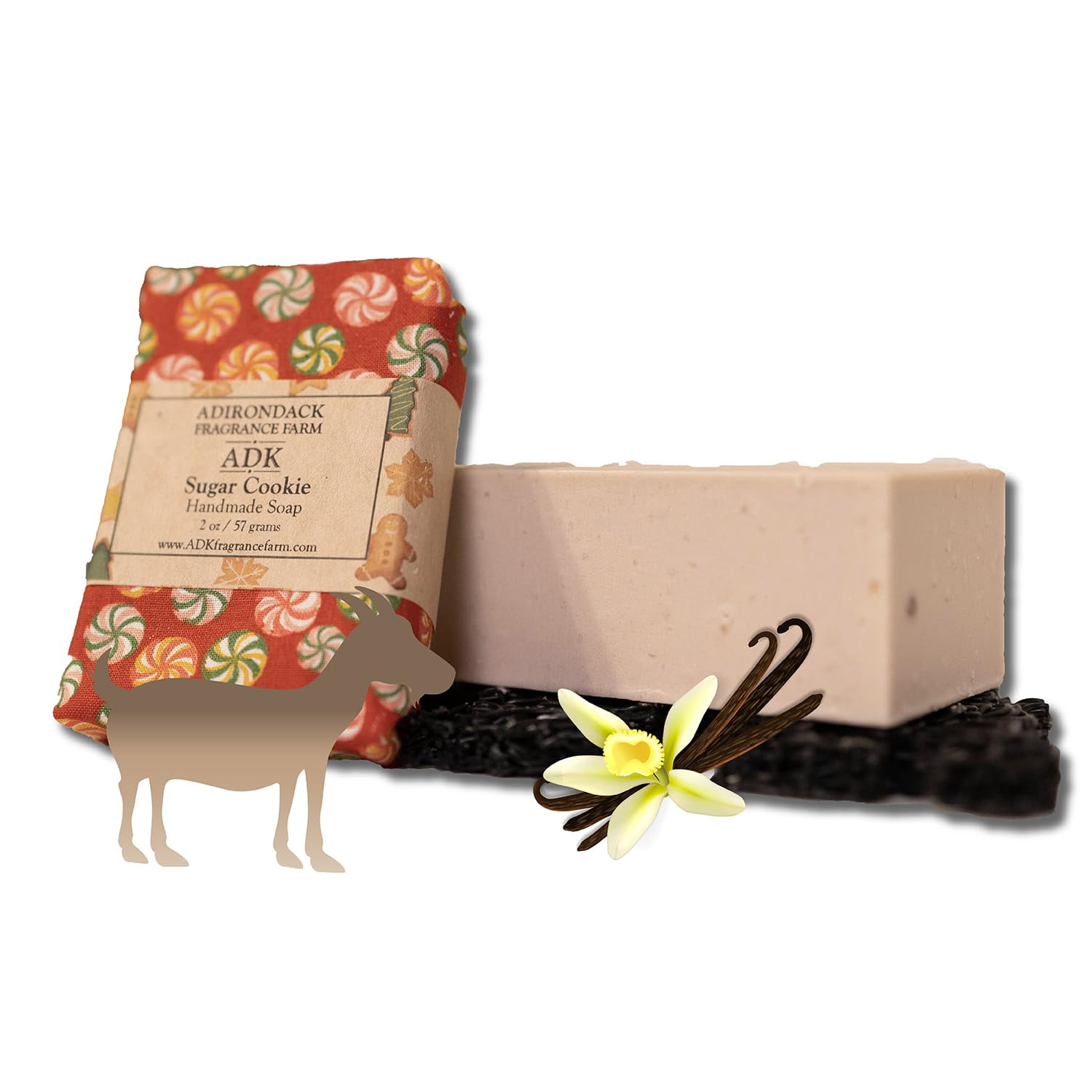 ADK Sugar Cookie Scent SAF21 All Natural Soap Bar 2oz- Plant-Based ...
