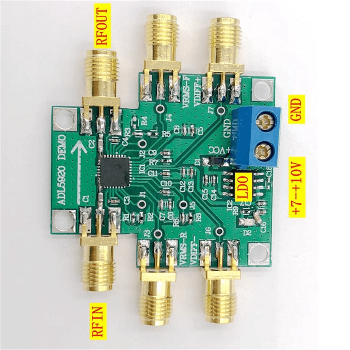 ADL5920 9KHz-7GHz Bidirectional RMS and VSWR Detector Detection Module ...