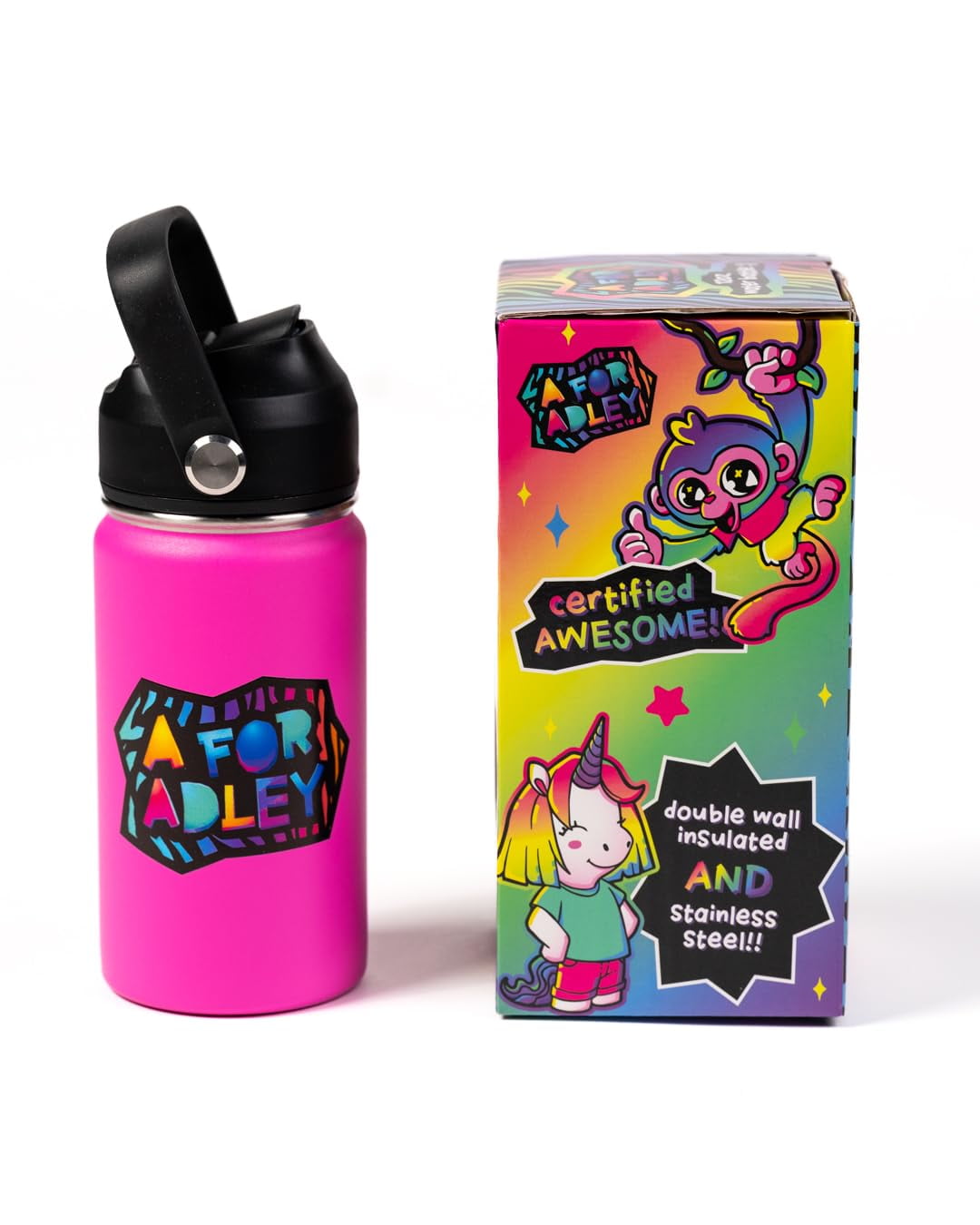 A FOR ADLEY Merch Official Product Adley's Super Cold and Colorful Neon ...