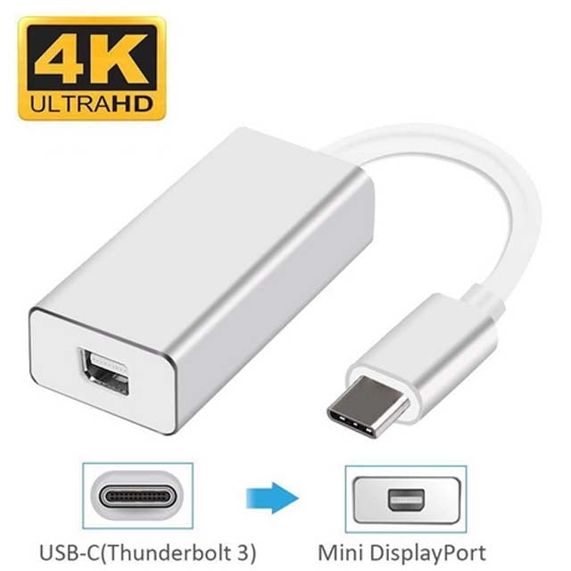 ADN-5640 - USB C TO MINI DP ADAPTER USB3.1 THUNDERBOLT 3 TO MINI ...