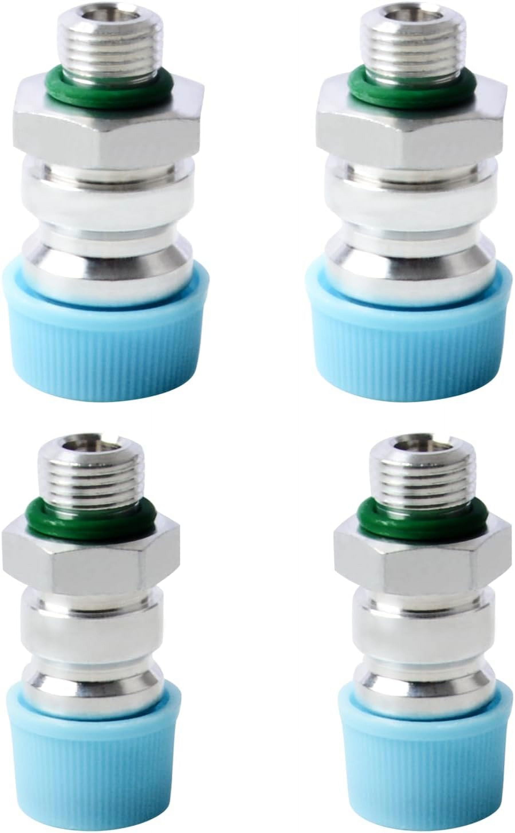 ADNE R1234yf to R134a Adapter Kit,4Pack R1234yf to R134a High & Low ...