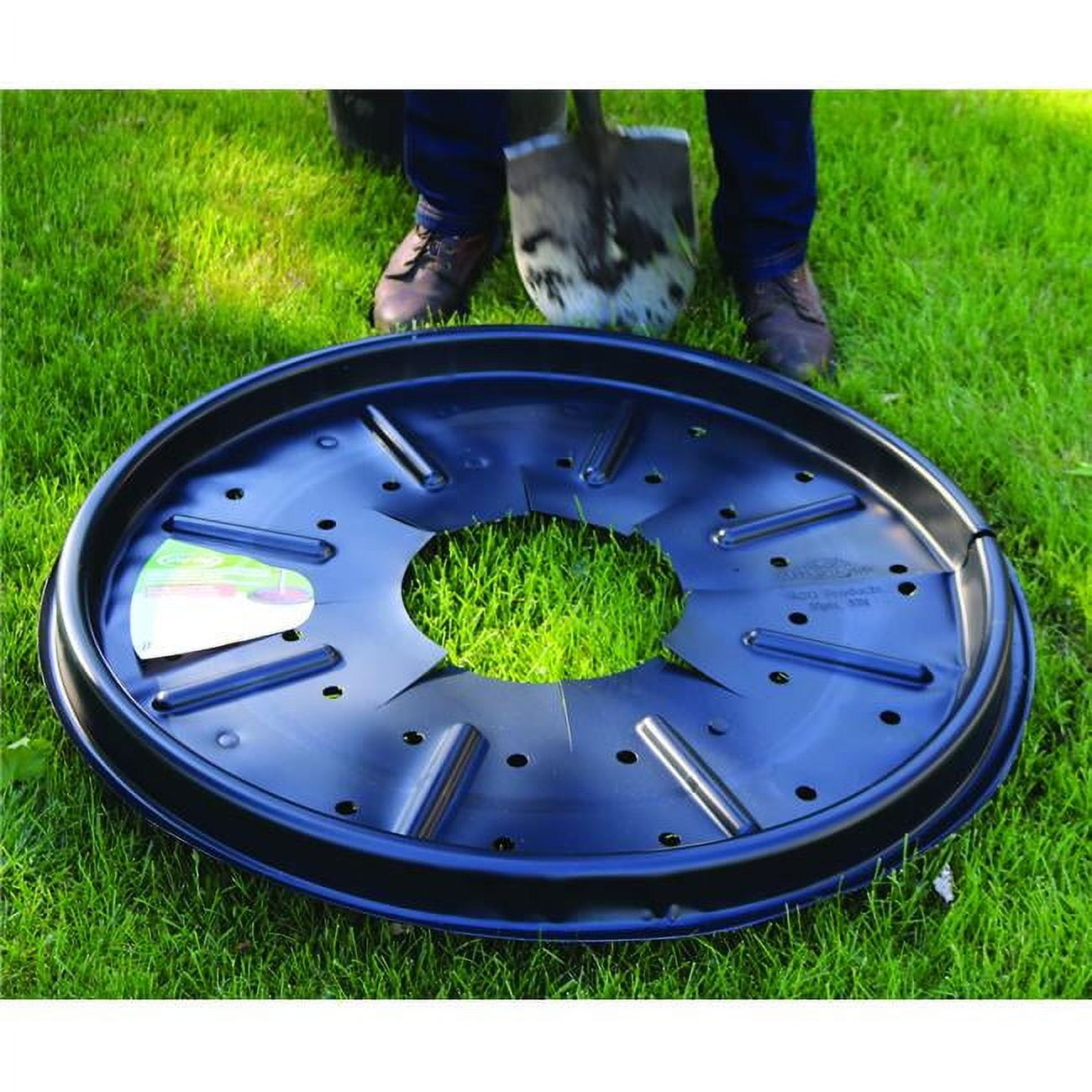 ADO Life Garden Plants 38 in. Arbor MP15 Edge Tree Ring, Black ...