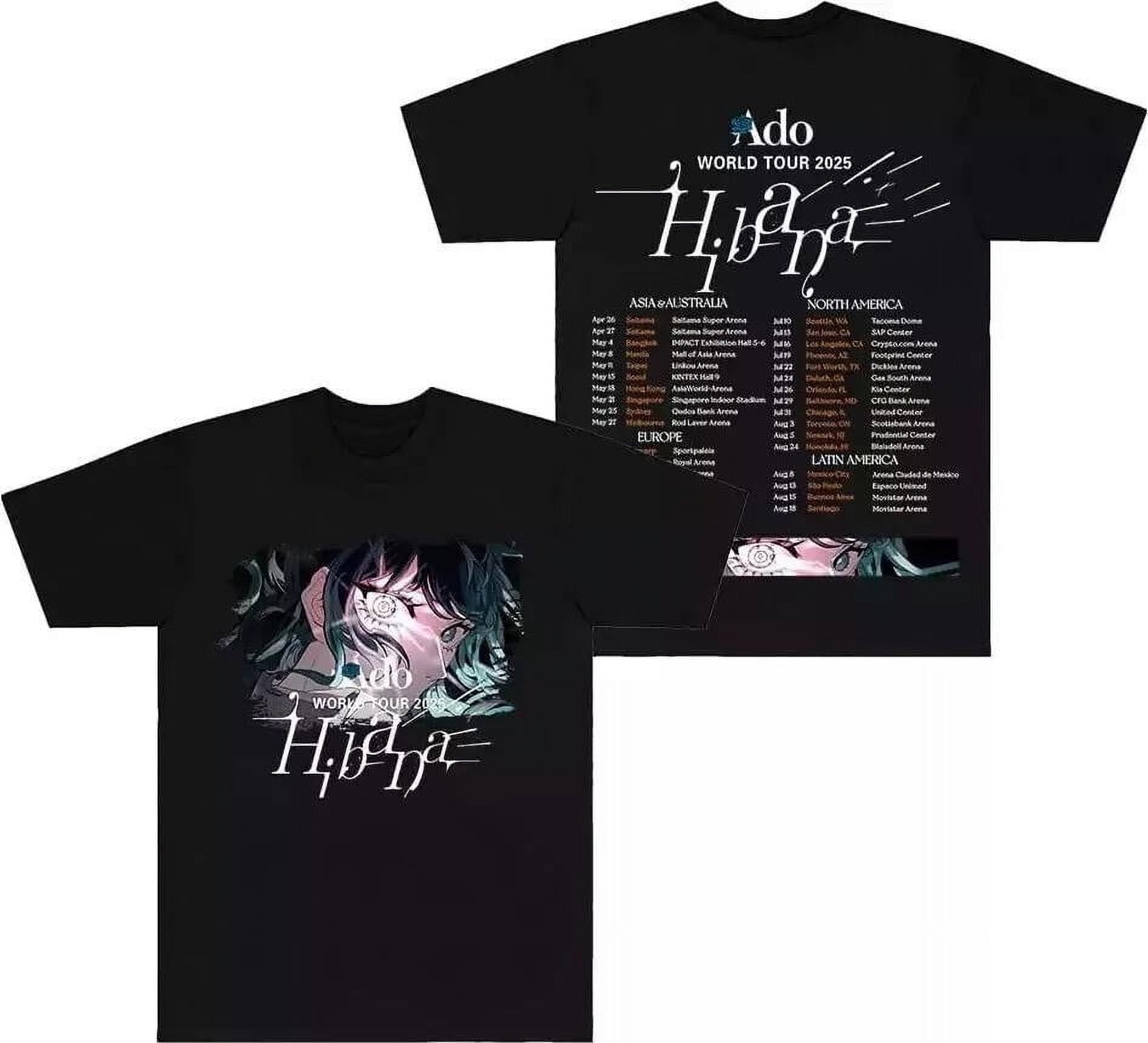 ADO Hibaana World Tour 2025 Merch - Walmart.com
