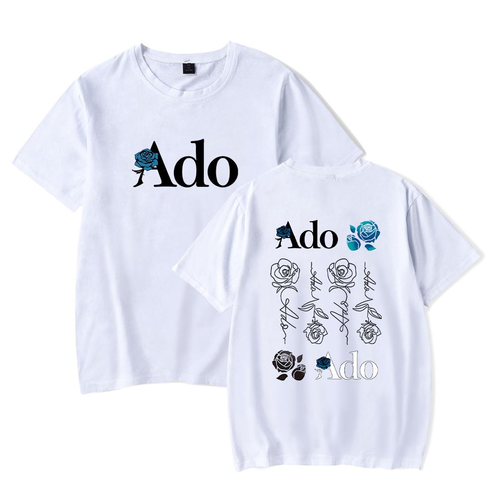 ADO Merch Wish Blue Rose World Tour tshirt crewneck short sleeve tshirt ...