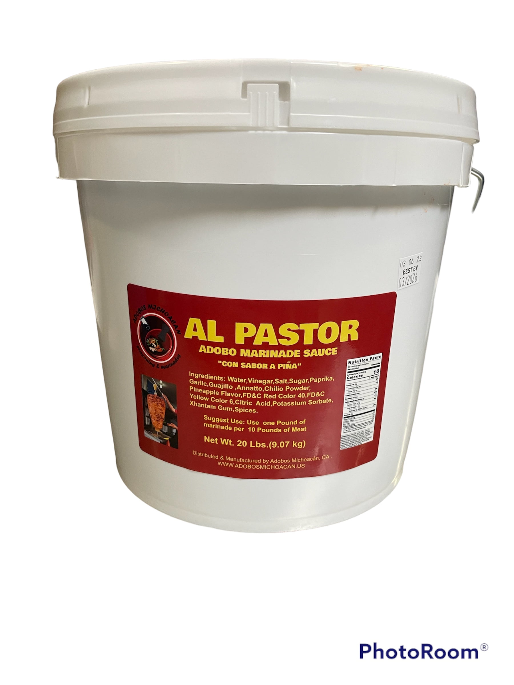 ADOBO AL PASTOR 20 LBS - Walmart.com