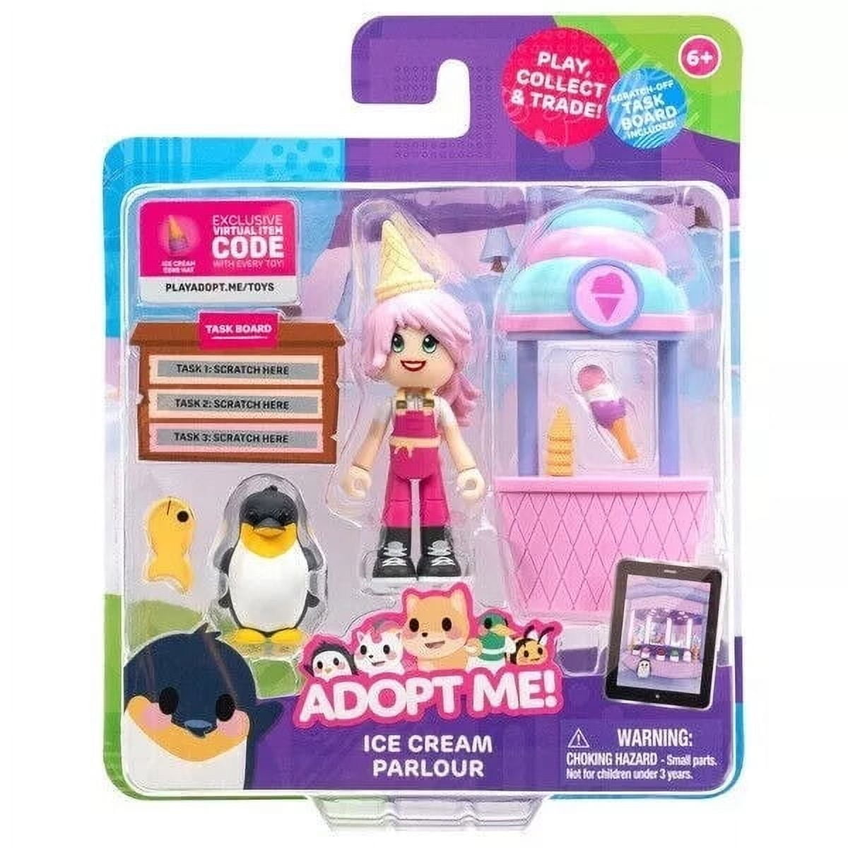 ADOPT ME! Ice Cream Parlour Figure Set With Codes - Walmart.com