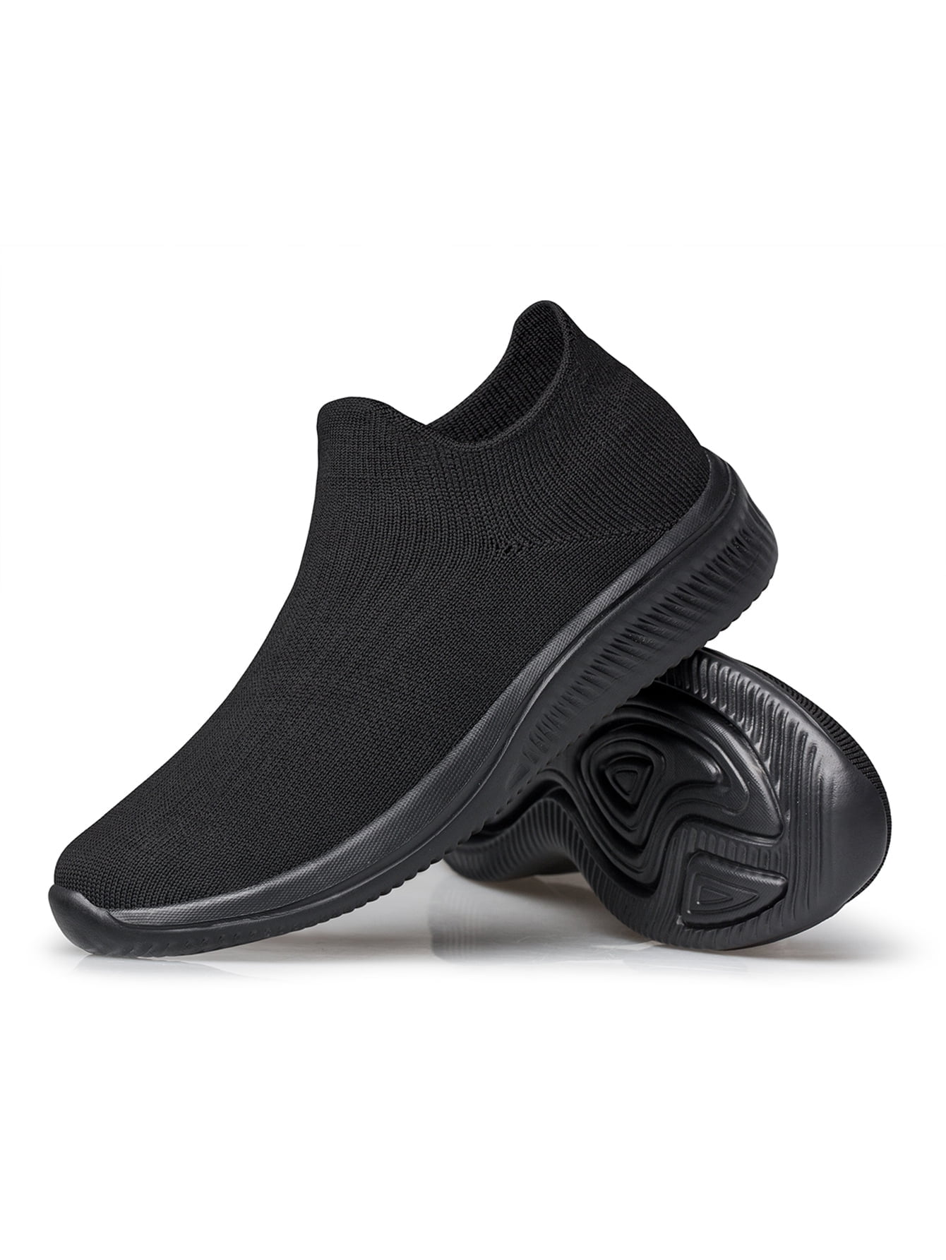 ADQ Men's Lightweight Athletic Sneakers Slip on Shoes Distance Running ...