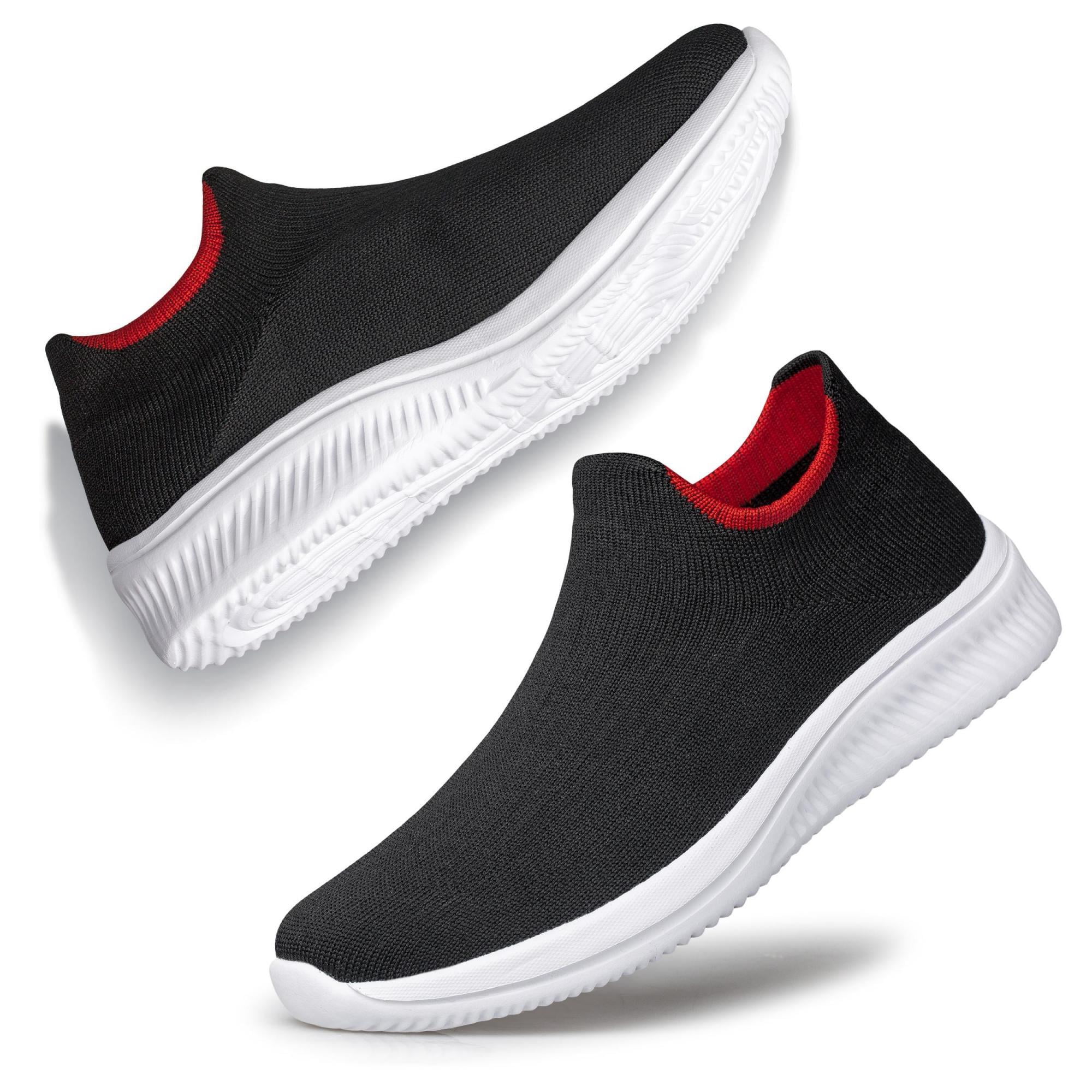 ADQ Men's Lightweight, Breathable, Slip-On Athletic Sneakers with Non ...