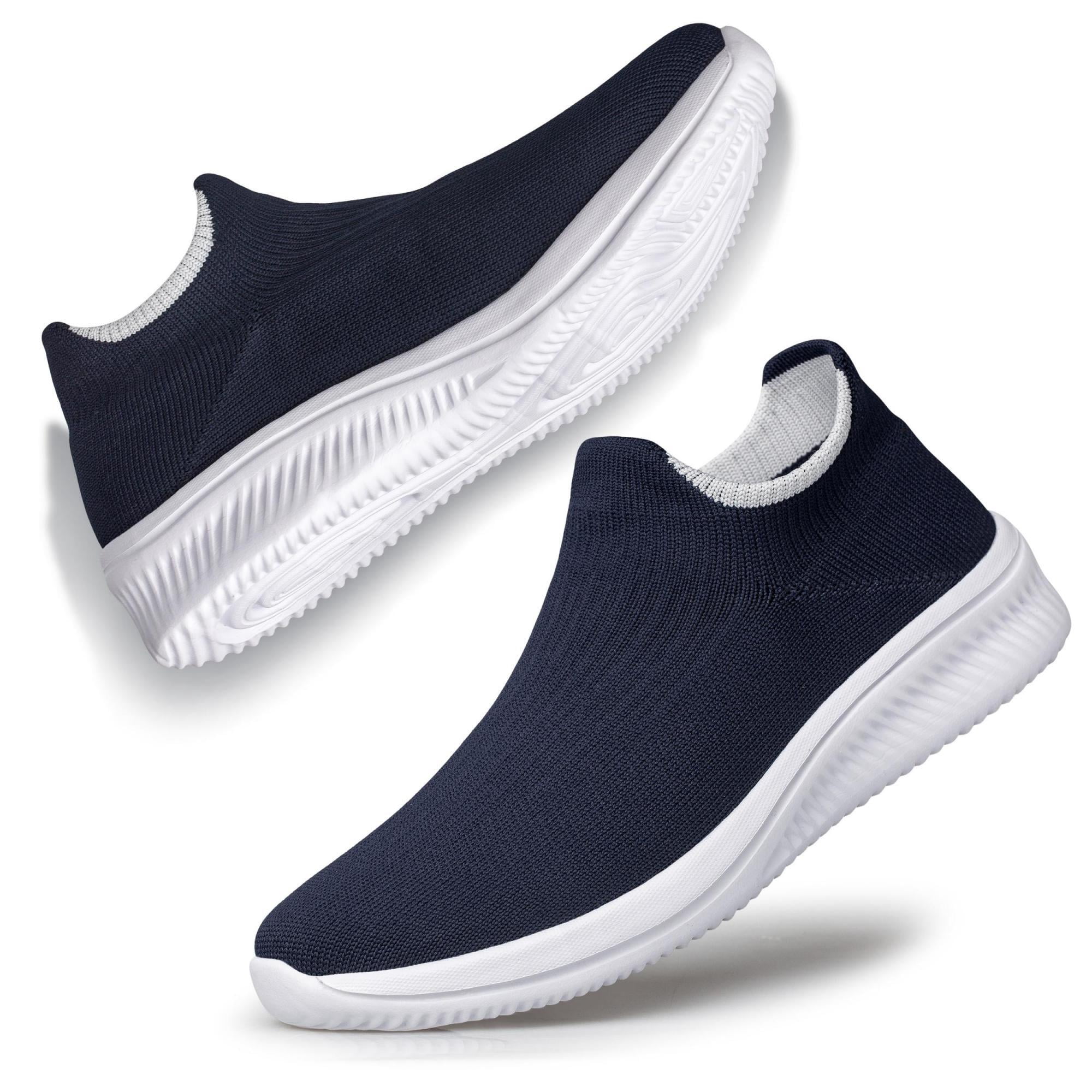 ADQ Women's Slip-On Lightweight Walking Shoes, Breathable Mesh Athletic ...