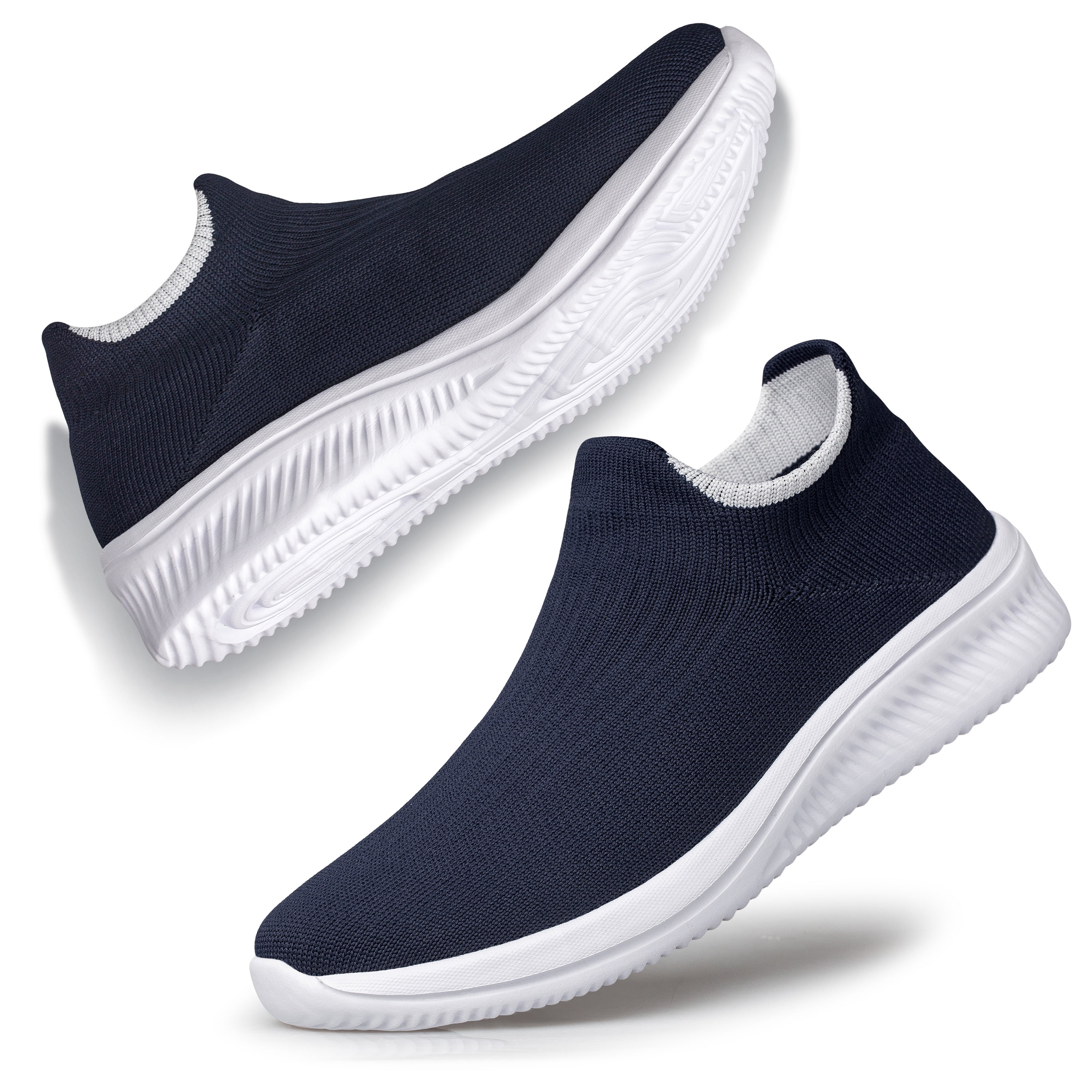 ADQ Women's Slip on Walking Shoes Lightweight Athletic Sneakers Comfort ...