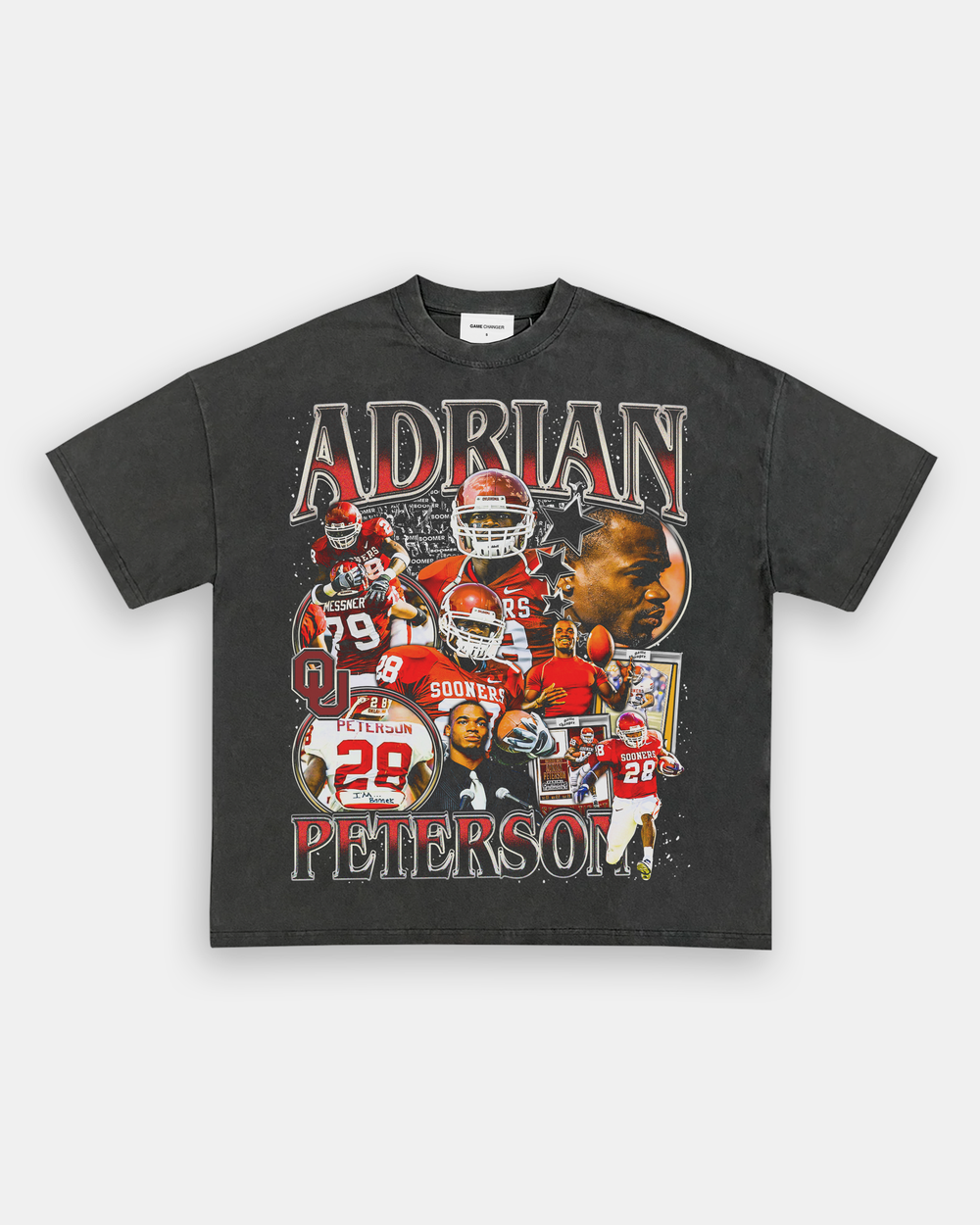 ADRIAN PETERSON - OKLAHOMA Shirt, football players shirt, shirt for ...