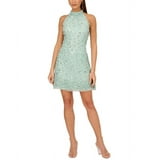 Adrianna by Adrianna Papell womens Eve Beaded Halter Swing Dress, 10 ...