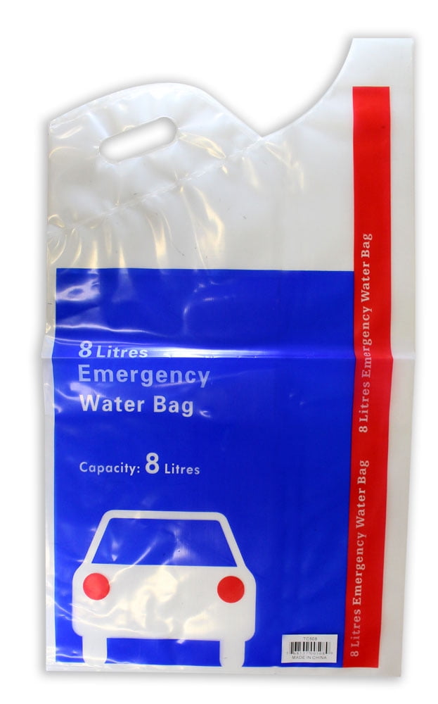 ADROIT (2 Pack) 8 Litre Compact Emergency Water Bag | Multi-Use, Quick ...