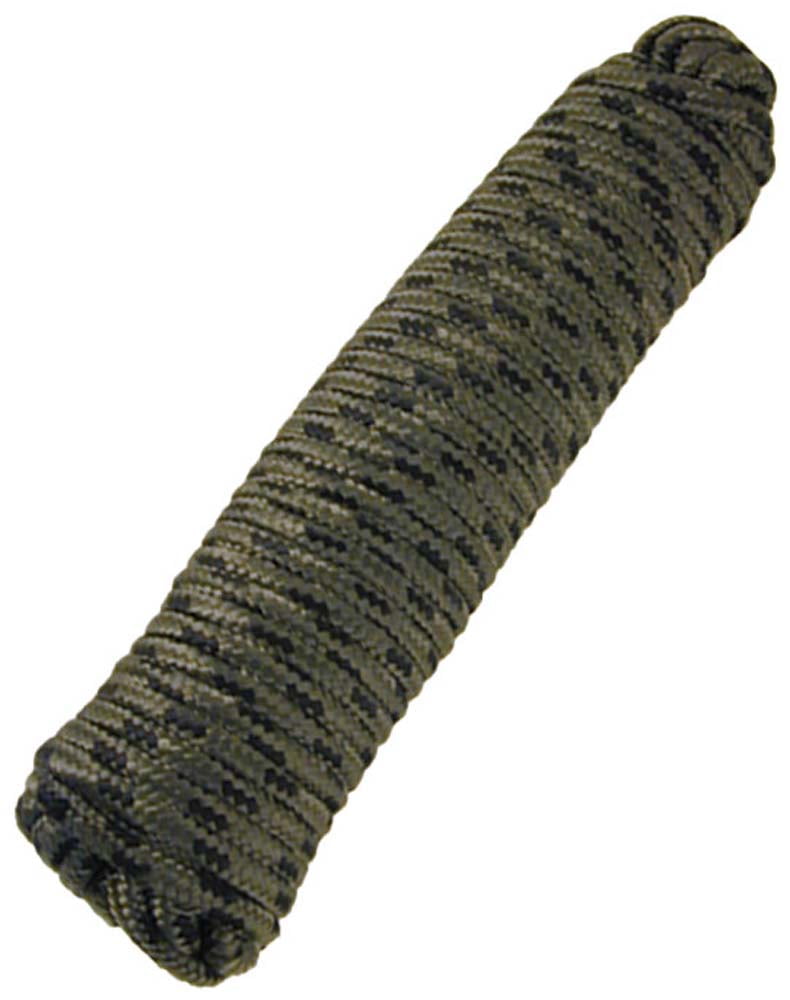 ADROIT 50 Foot Diamond Twist Camouflage Camping Rope | 1/4" (0.635 cm ...