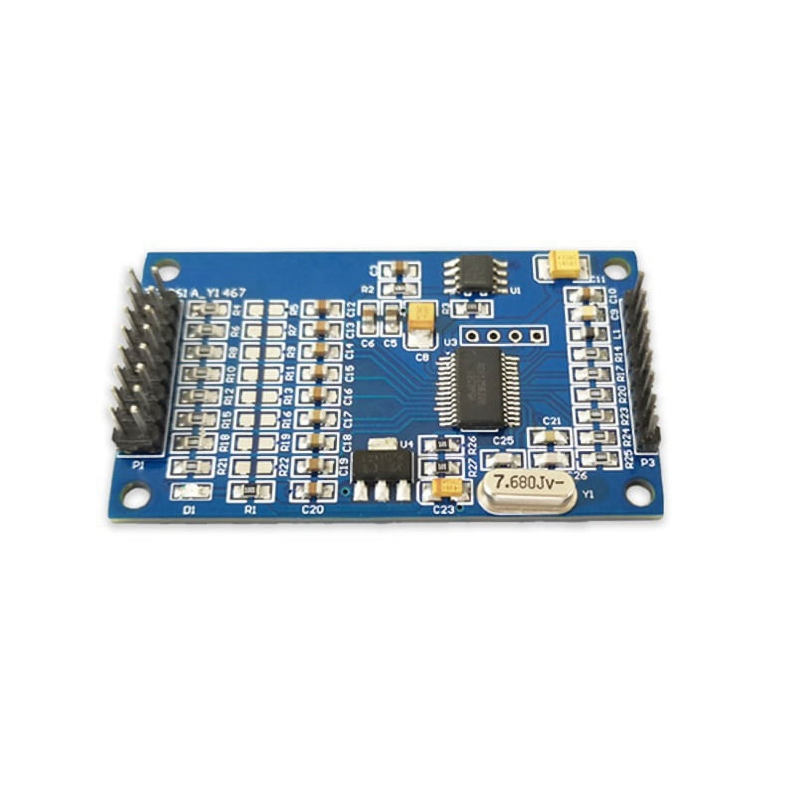 ADS1256 24-Bit 8-Channel Adc Ad Module High-Precision Multifunction ...