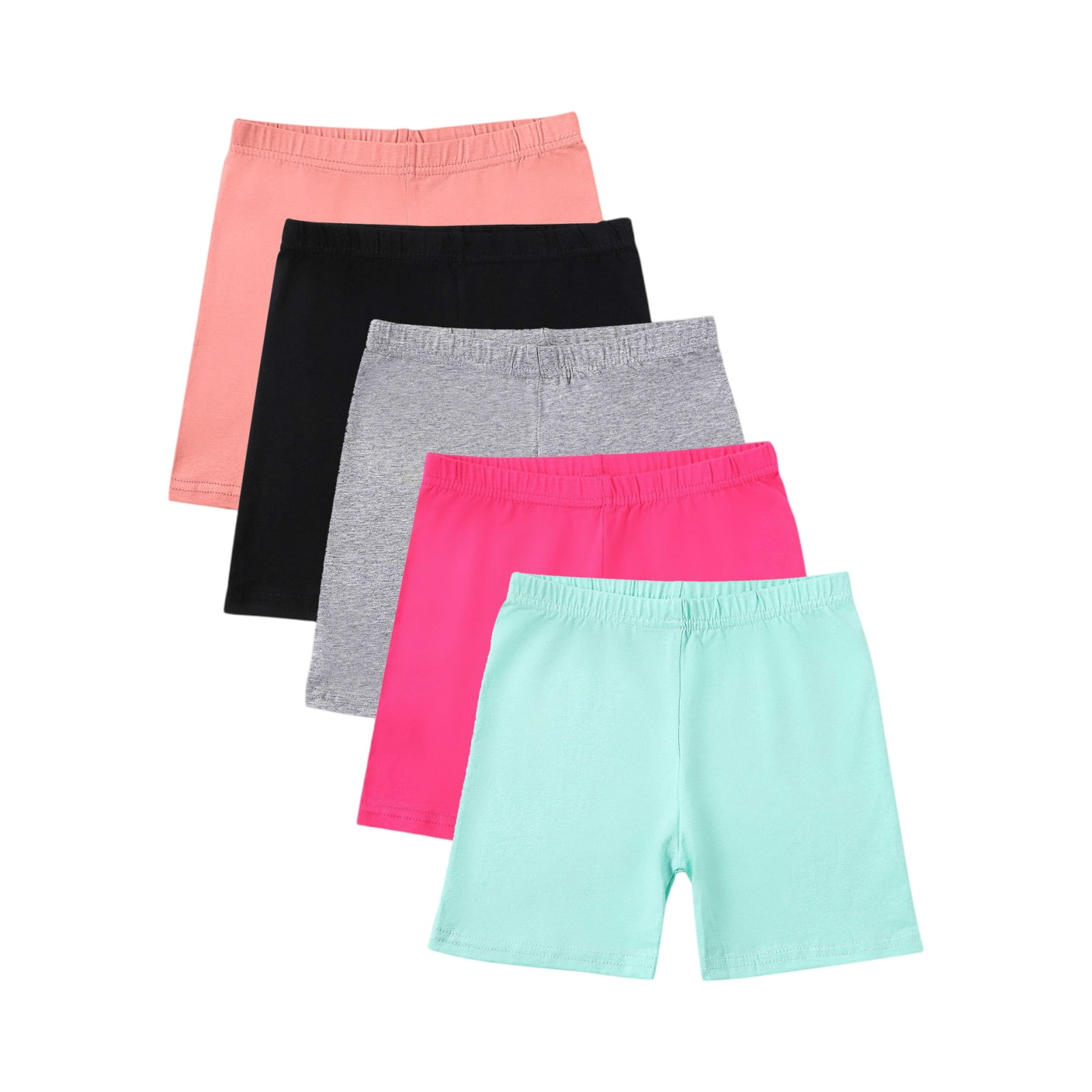 ADSSDQ 5 Pack Girls Bike Short 2026 Casual Under Dress Dance Short for ...
