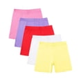 ADSSDQ 5 Pack Girls Bike Short Breathable Biker Under Dress Multicolor ...