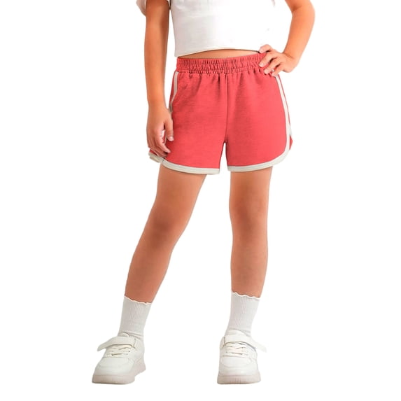 ADSSDQ Girls Athletic Short with Pockets Running Shorts Gymnastics ...