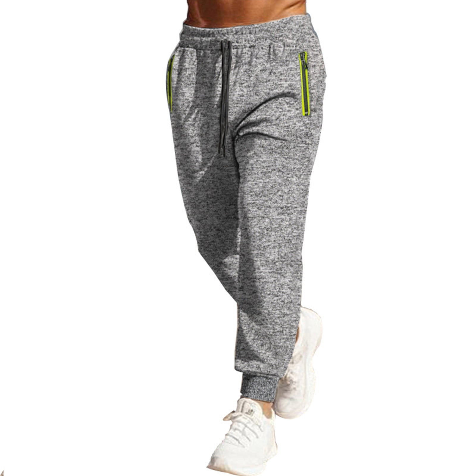 ADSSDQ Men's Casual Sweatpants Yoga Athletic Lounge Trousers Elastic ...
