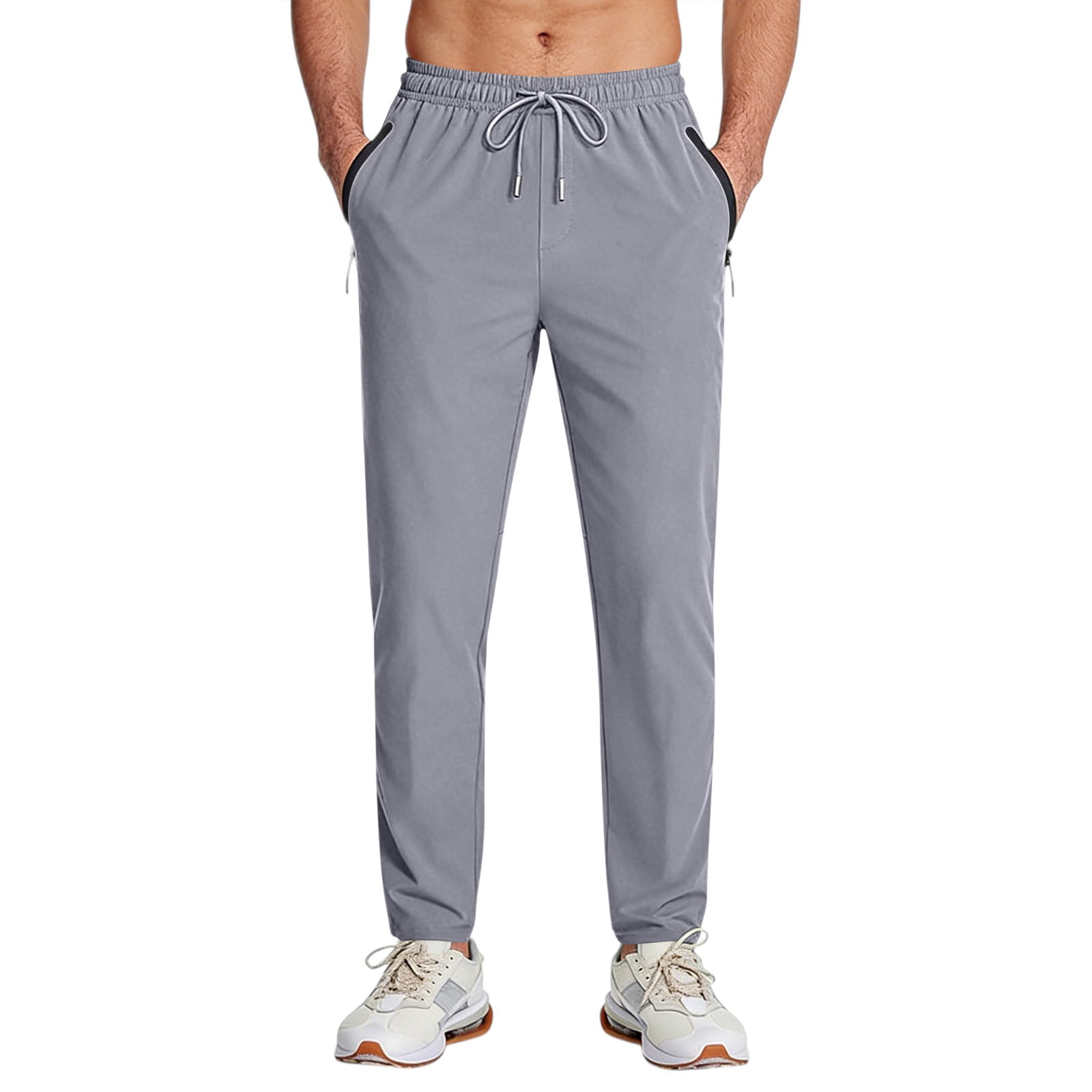 ADSSDQ Men's Lightweight Hiking Pants Trendy Outdoor Sweatpants with ...