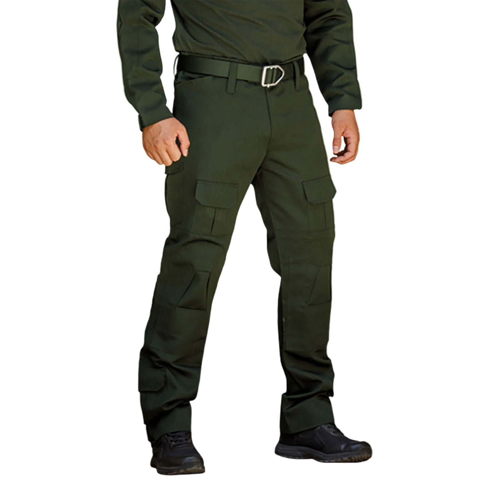 ADSSDQ Men's Tactical Pants Camo Cargo Pants Ripstop Work Hiking Pants ...