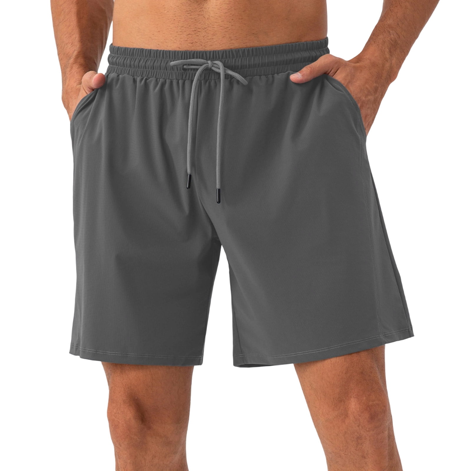 ADSSDQ Mens Athletic Gym Shorts Utra-Light Running Workout Basketball ...