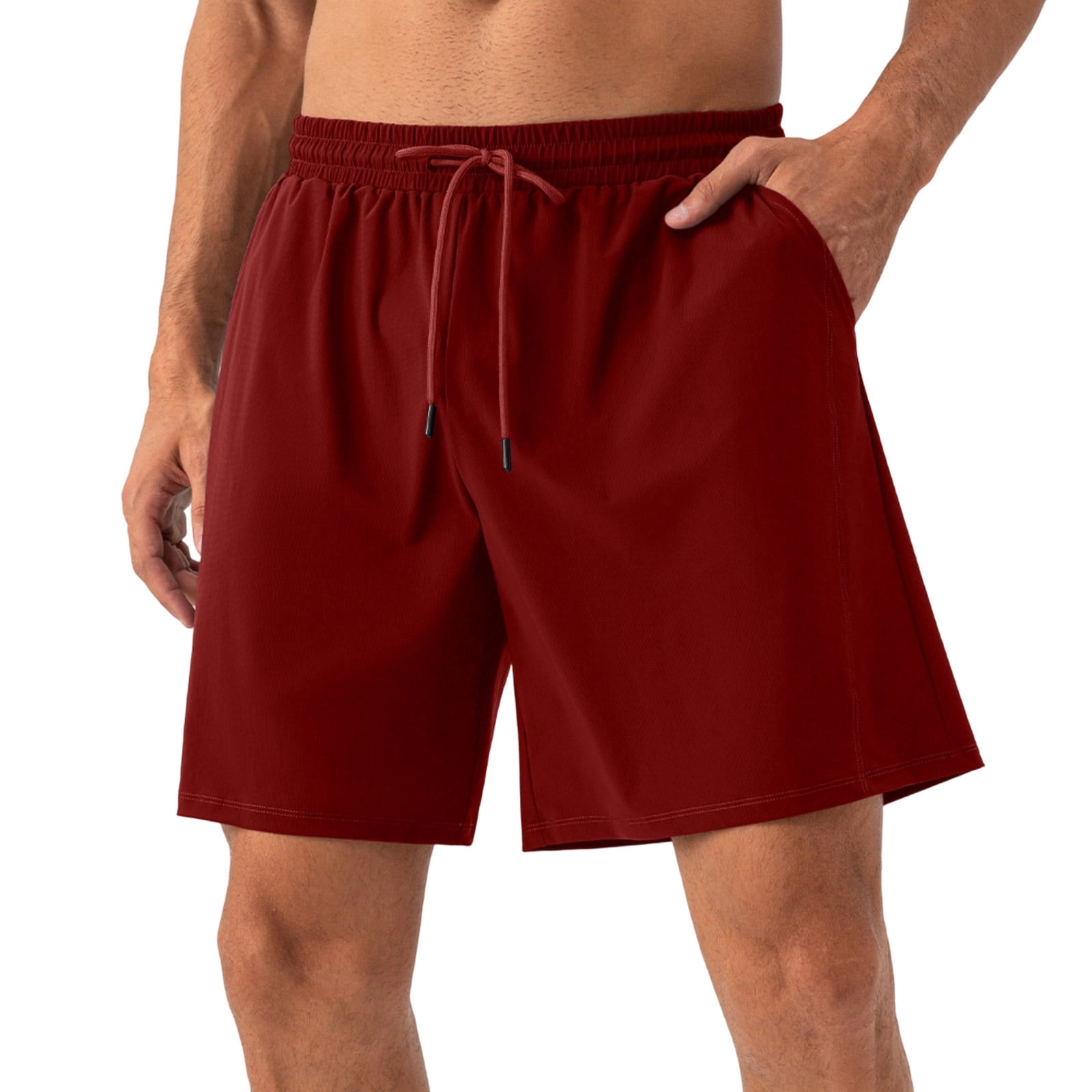 ADSSDQ Mens Athletic Gym Shorts Utra-Light Running Workout Basketball ...