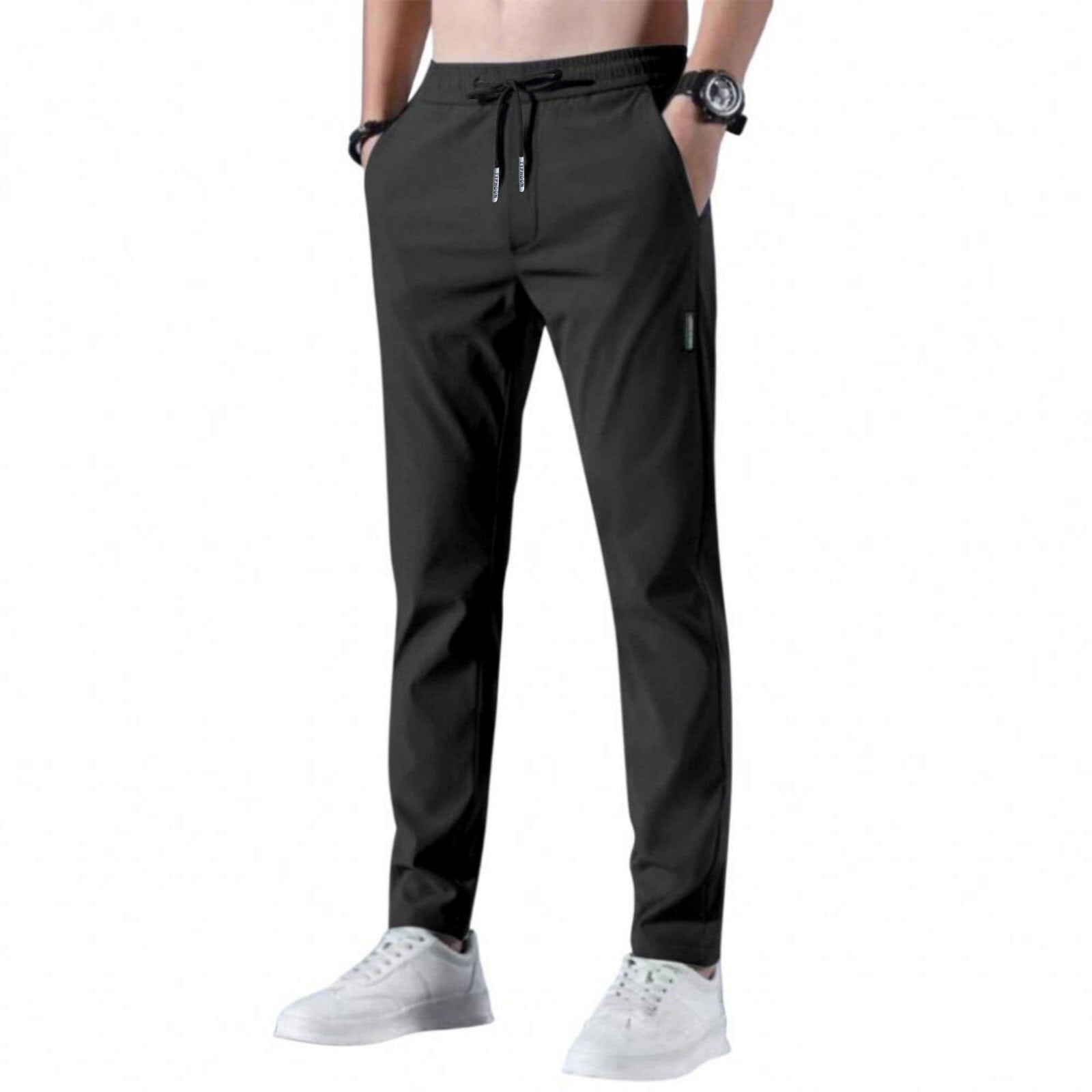 ADSSDQ Mens Lightweight Hiking Pants Quick Dry Stretch Joggers for ...