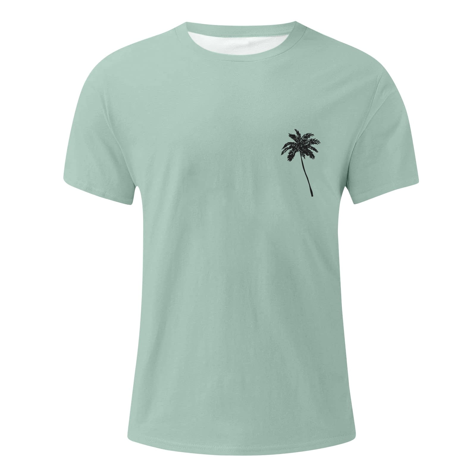 ADSSDQ Mens Personalised Graphic Tees Round Neck Short Sleeve Loose ...