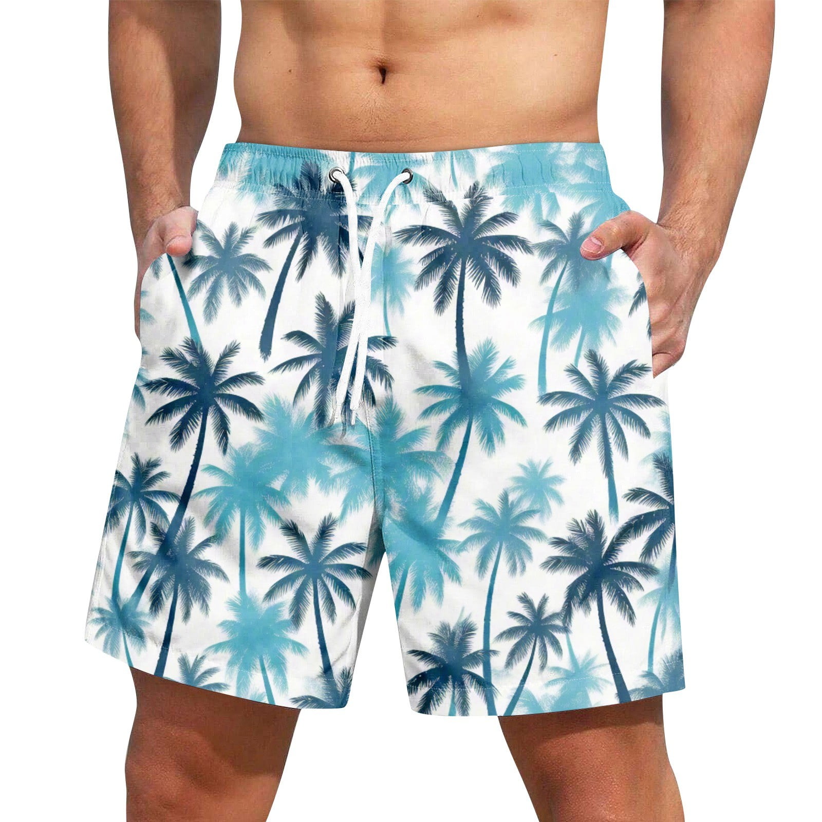ADSSDQ Men's Swim Trunks Quick Dry Board Shorts Swimsuit Swimwear ...