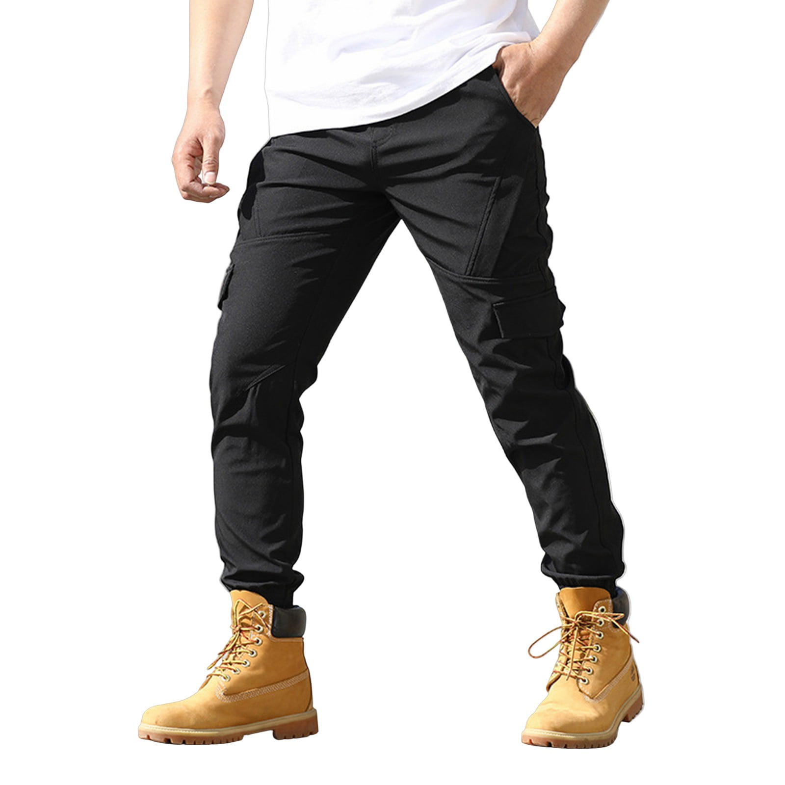 ADSSDQ Tactical Pants for Men Water Resistant Cargo Hiking Pants with ...