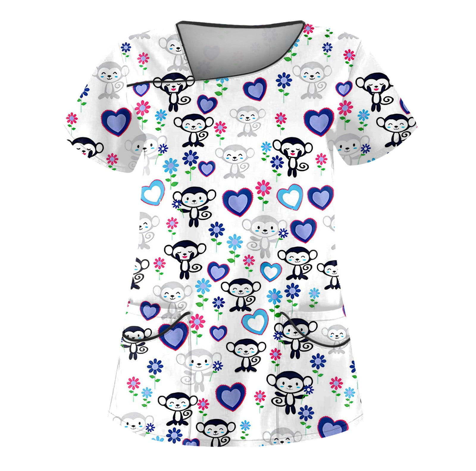 ADSSDQ Working Uniform for Women Stretch Breathable Scrubs for Women ...