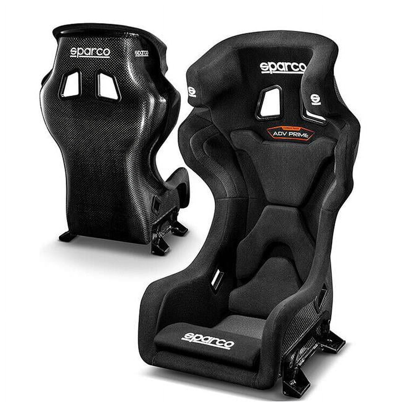 ADV Prime Carbon Fiber Racing Seat, Black - Walmart.com