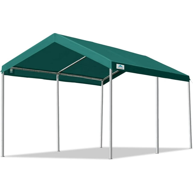 ADVANCE OUTDOOR 10x15 ft Carports Heavy Duty Car Canopy Garage Party ...